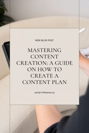 How to Create Content Plan for Social Media - Social Influence Web and ...