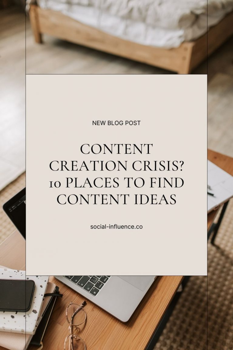 Content Creation Crisis? 10 Places to Find Content Ideas